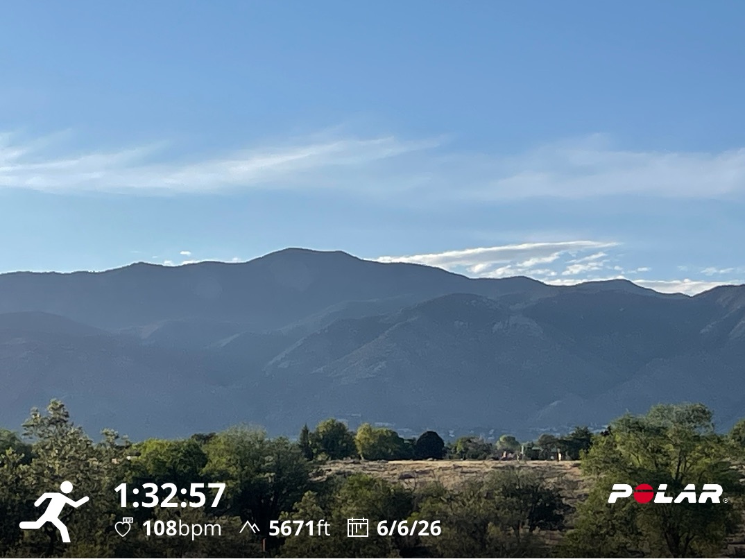 Training Log for the Week of November 3rd, 2025 - Running for a Lifetime